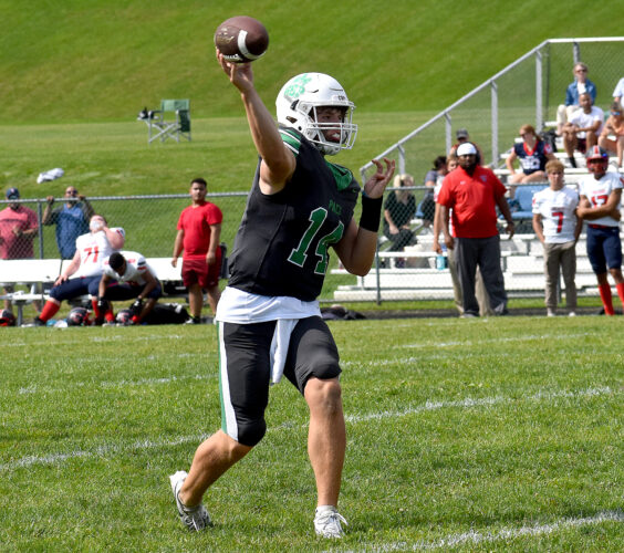 Catanese Matches C/S/P Record In 38-3 Win Over Southwestern | News ...